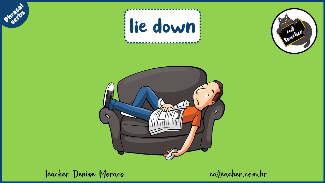 Lie Down Cat Teacher Lie Down Cat Teacher