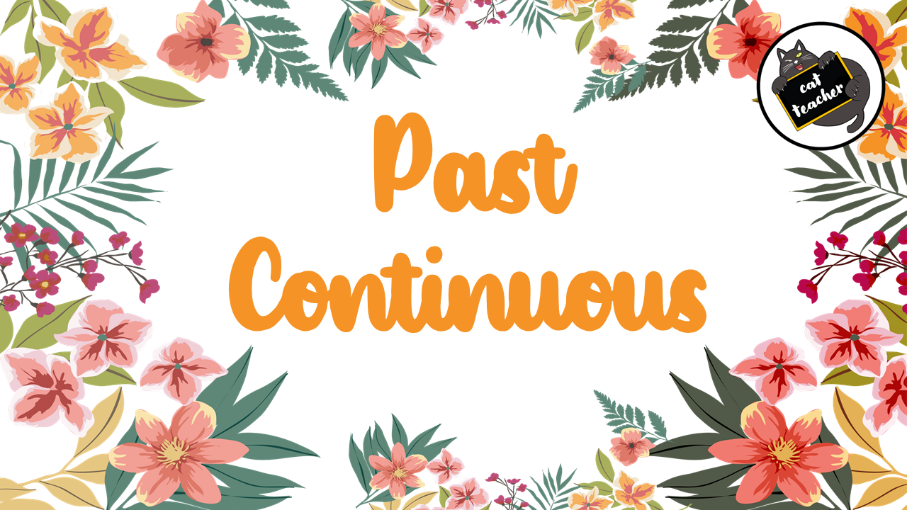 past continuous collection cover | Cat Teacher
