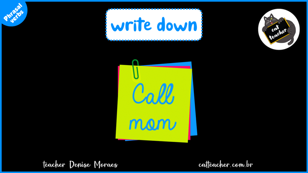 Phrasal Verbs | Cat Teacher